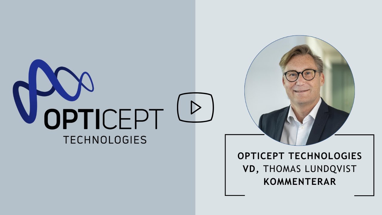 OptiCept Technologies - VD Thomas Lundqvist kommenterar Q2 2023 - YouTube
