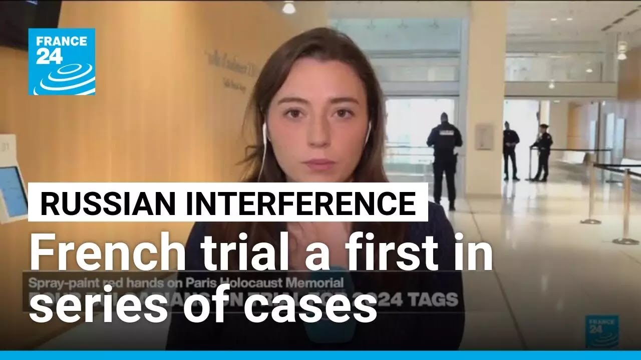 Defaced memorial trial thought to be part of series of Russian interference cases • FRANCE 24 ...