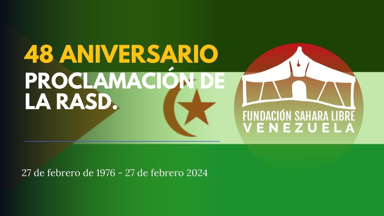 48 Aniversario de la proclamación de la RASD. - YouTube