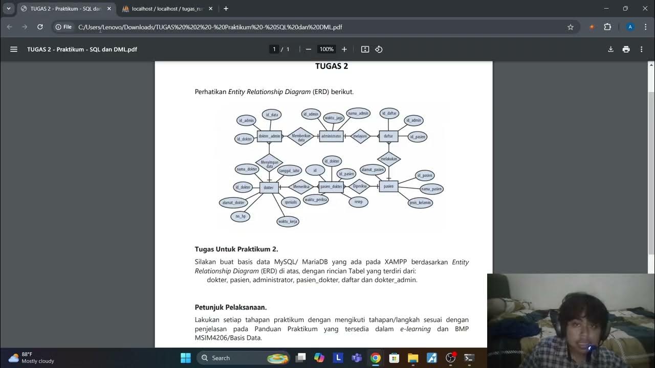 TUGAS 2 Basis Data - Membuat Basis Data Menggunakan MySQL | UNIVERSITAS TERBUKA - YouTube