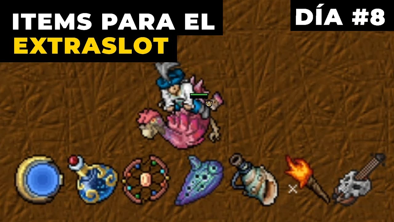 TIBIA / DÍA 8: ¿CONOCES TODOS ESTOS ÍTEMS? - YouTube