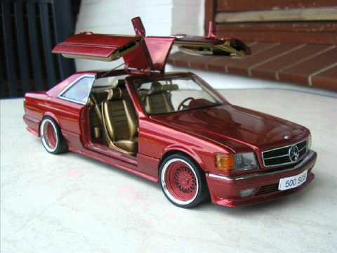 Mercedes-Benz 500 SEC SGS Gullwing Modell - YouTube