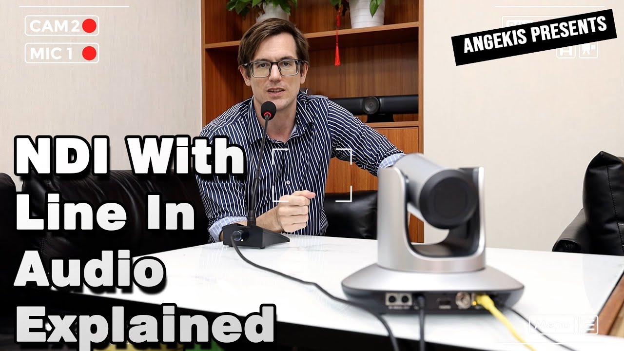 NDI With Line In Audio Explained - YouTube