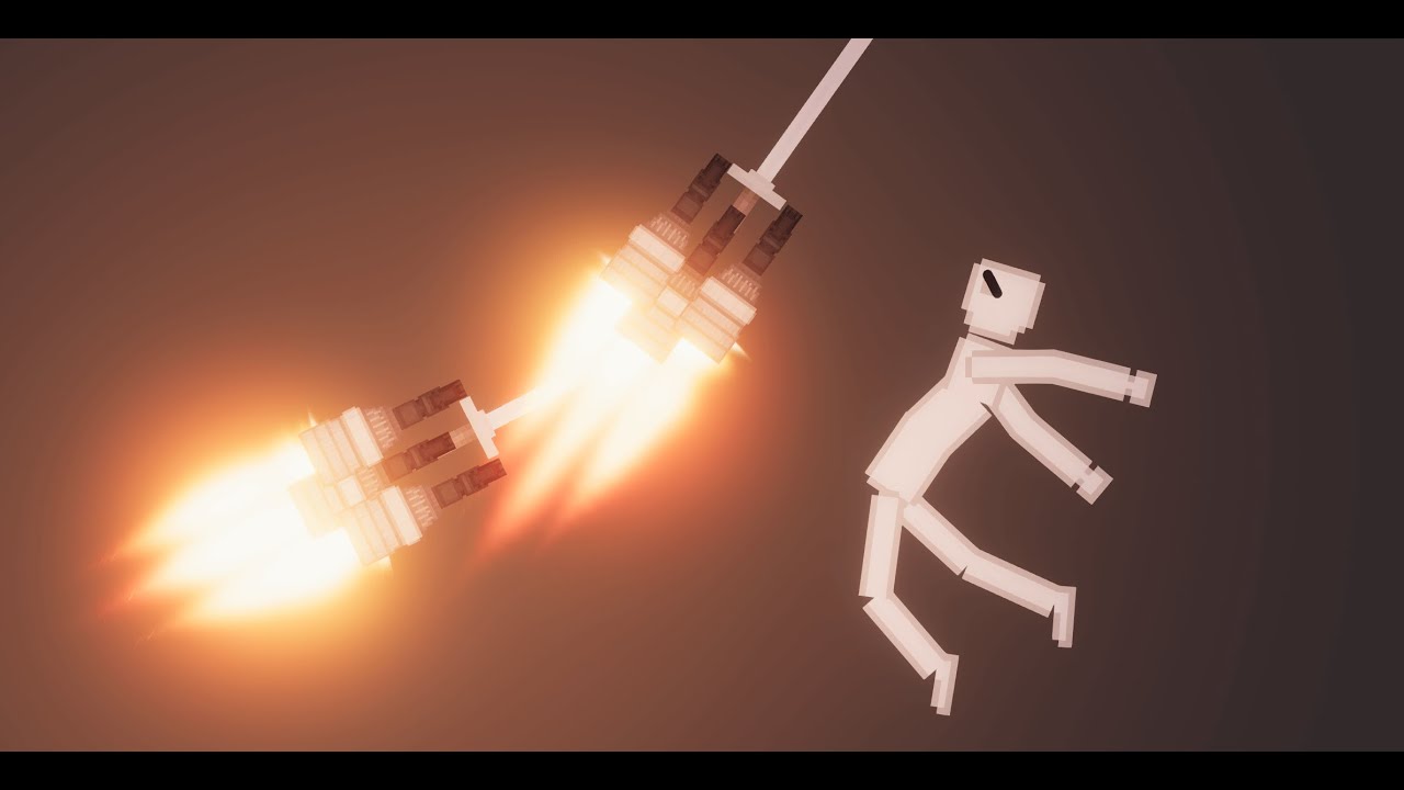 Humans VS 8000 MPH Spinning Objects In People Playground (2) - YouTube