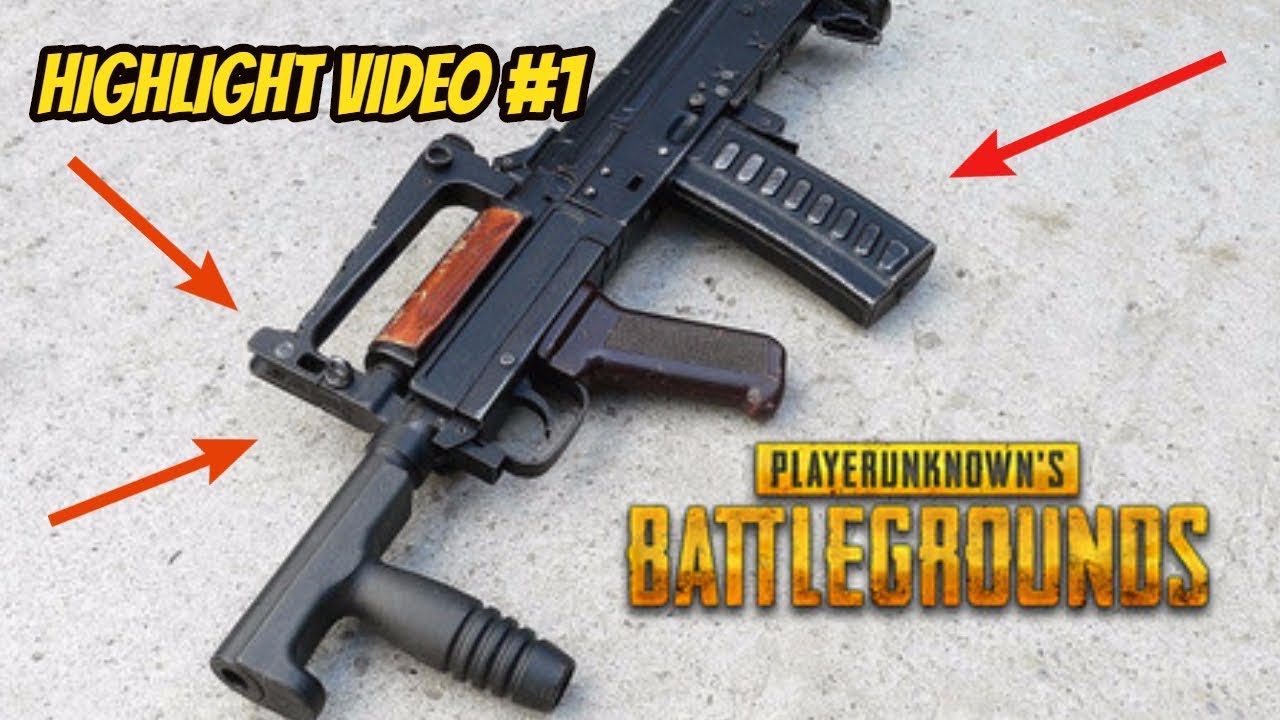 Silenced Groza! - PUBG Highlight #1 - YouTube
