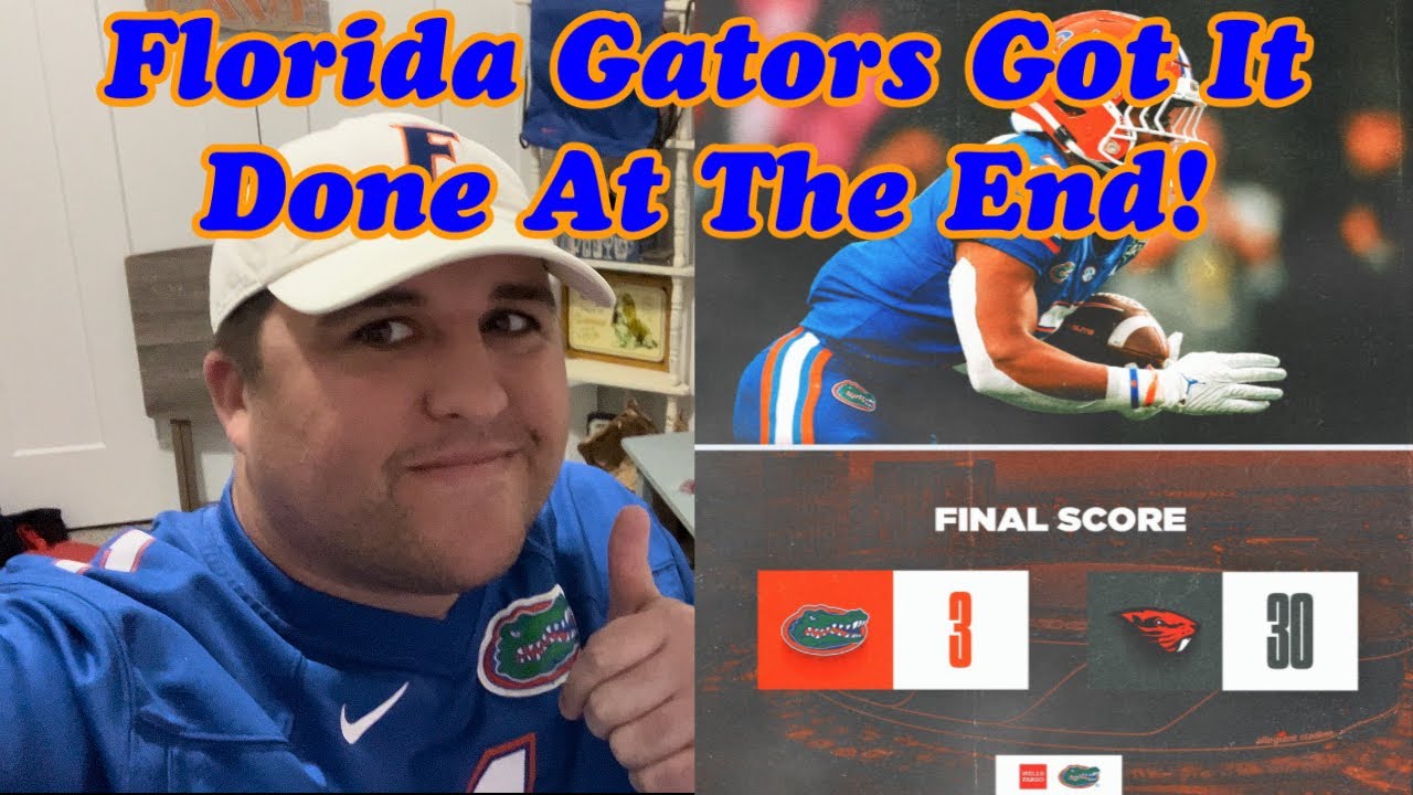 Florida Gators Get It Done At The End! - YouTube