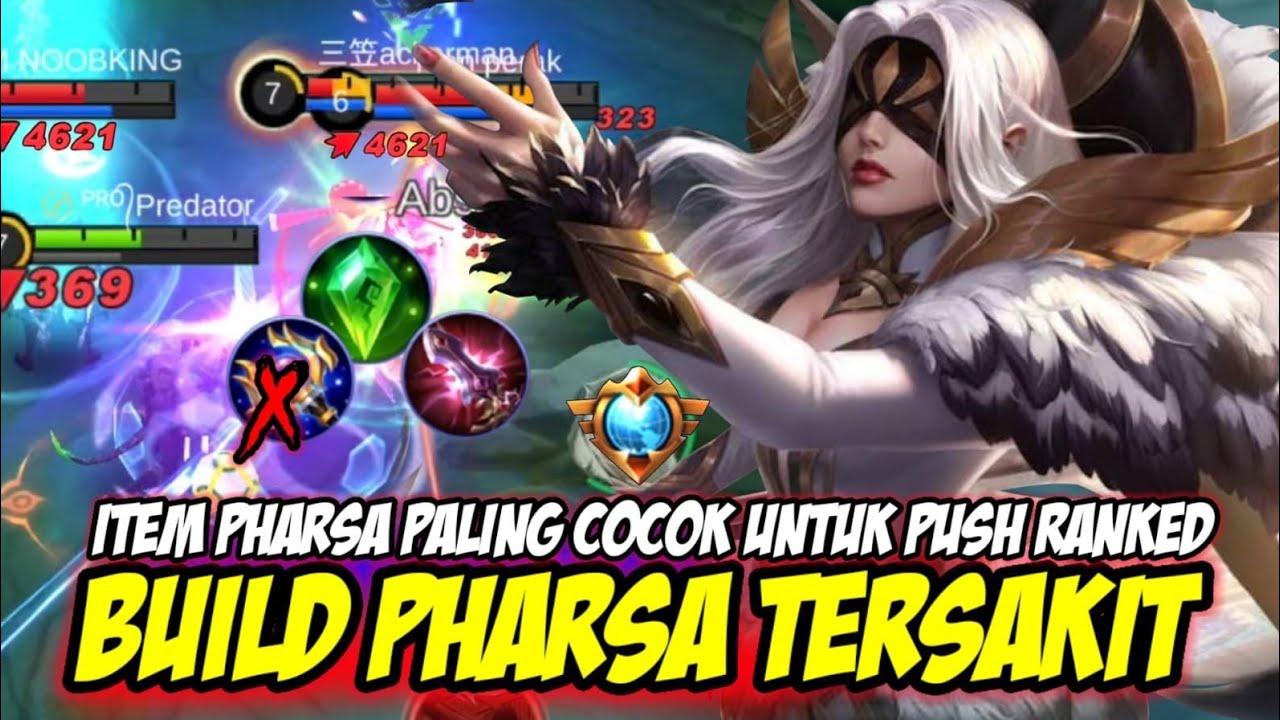BUILD PHARSA TERSAKIT 2022, EMBLEM PHARSA TERSAKIT TOP GLOBAL MOBILE ...