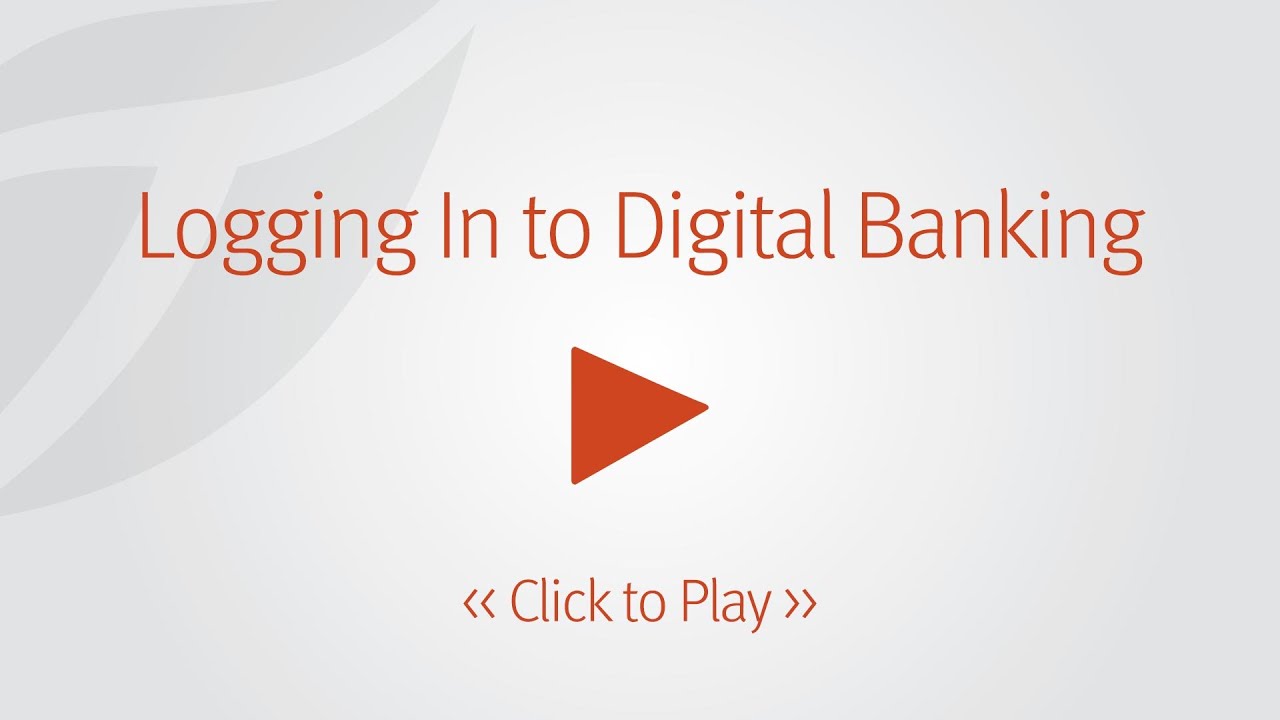 How to log in to Digital Banking - YouTube