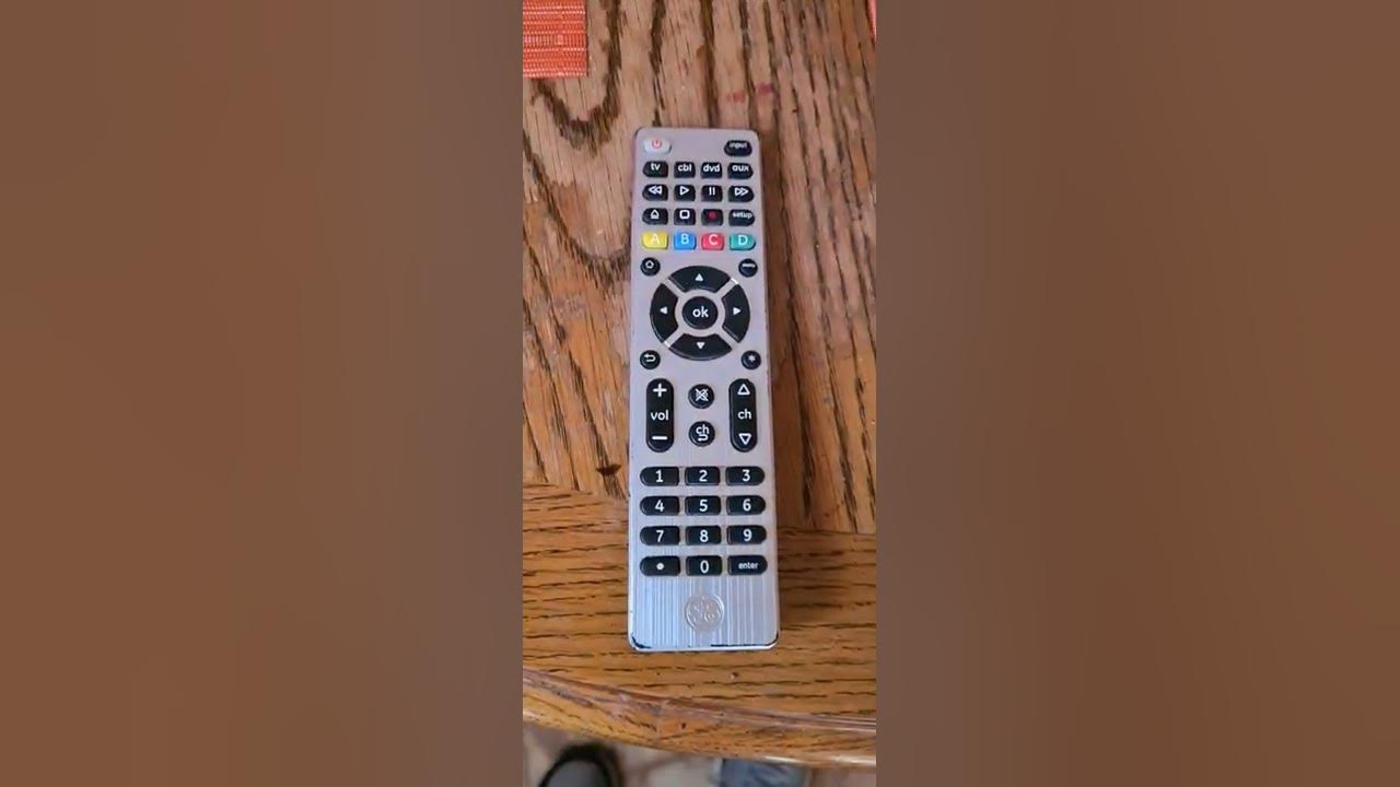 Como programar un Control Universal GE (General Electric) Den like y ...