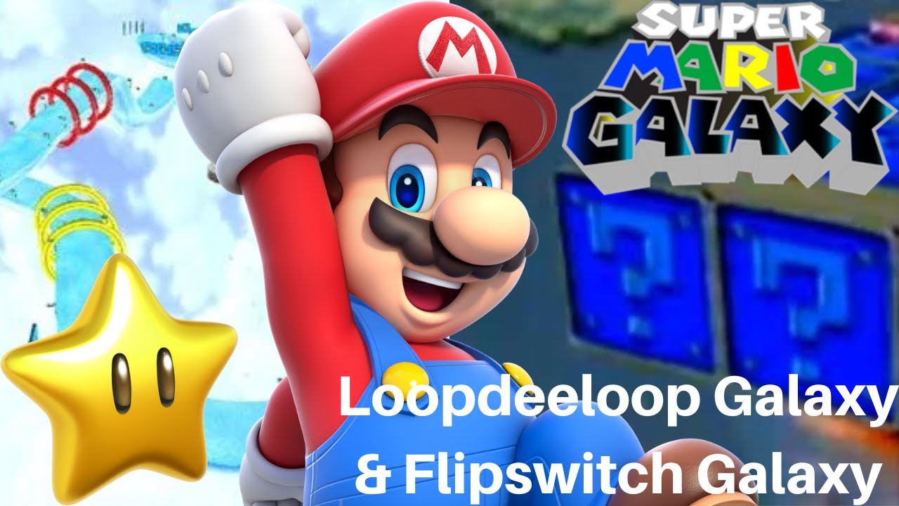Super Mario Galaxy: Gameplay Walkthrough Part 4 - Loopdeeloop Galaxy ...
