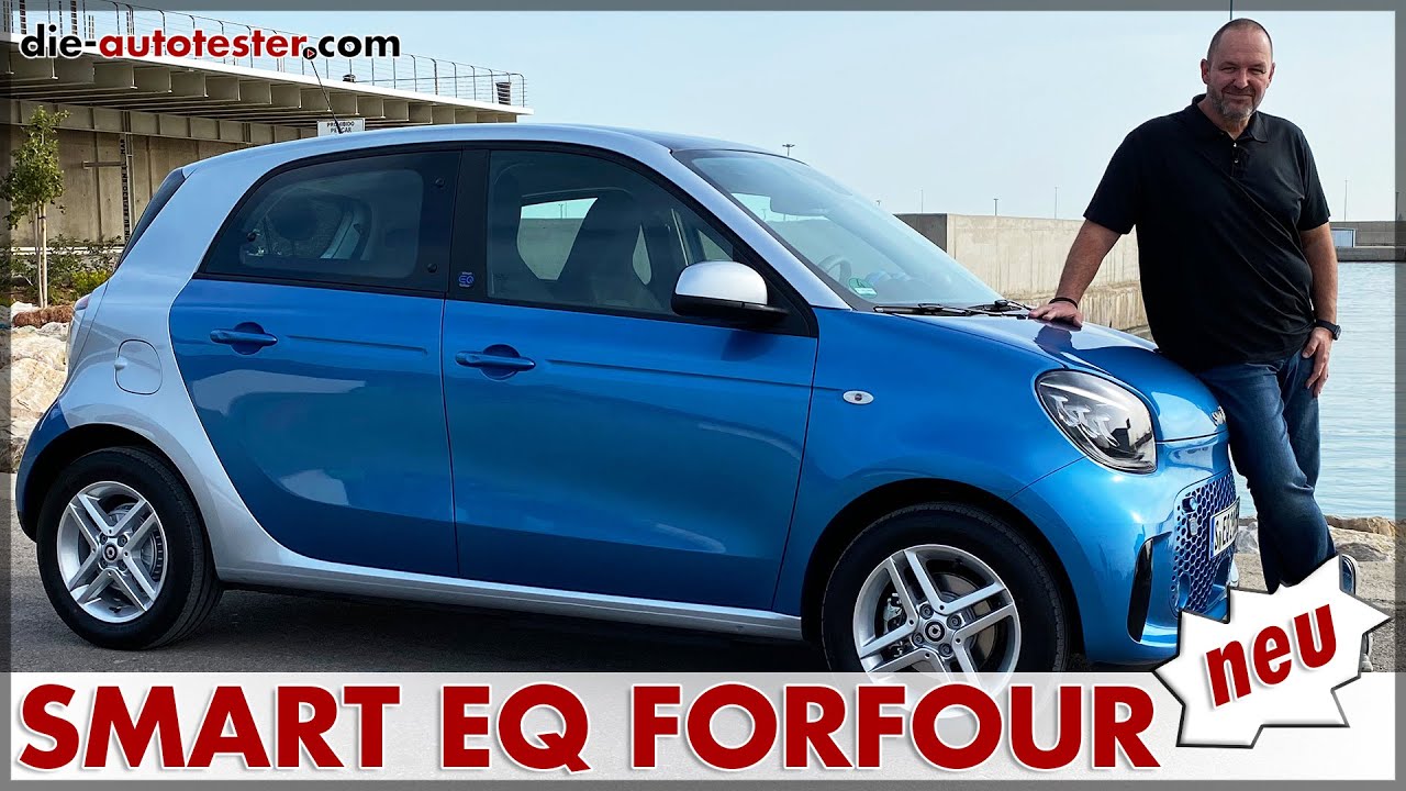 2020 smart forfour (EQ) fortwo Facelift Test Reichweite Batterie Preis ...