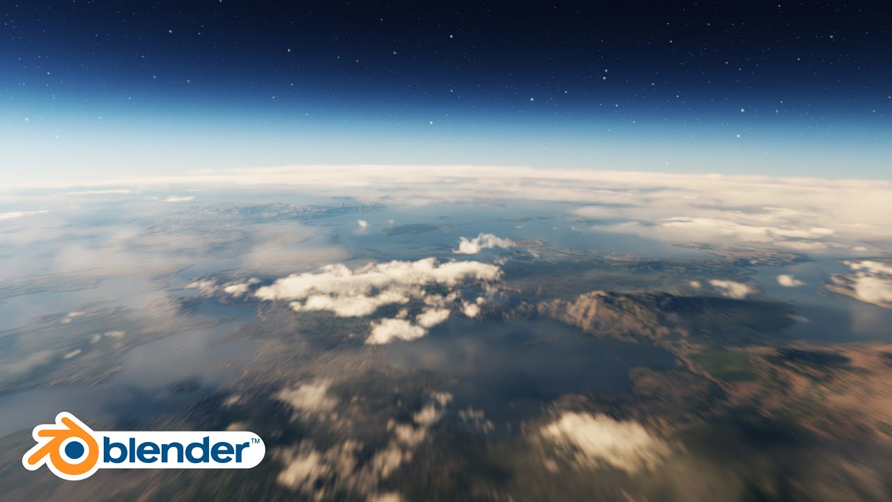 Procedural Planet with Photoscans - Blender CGI Animation - Cycles X ...