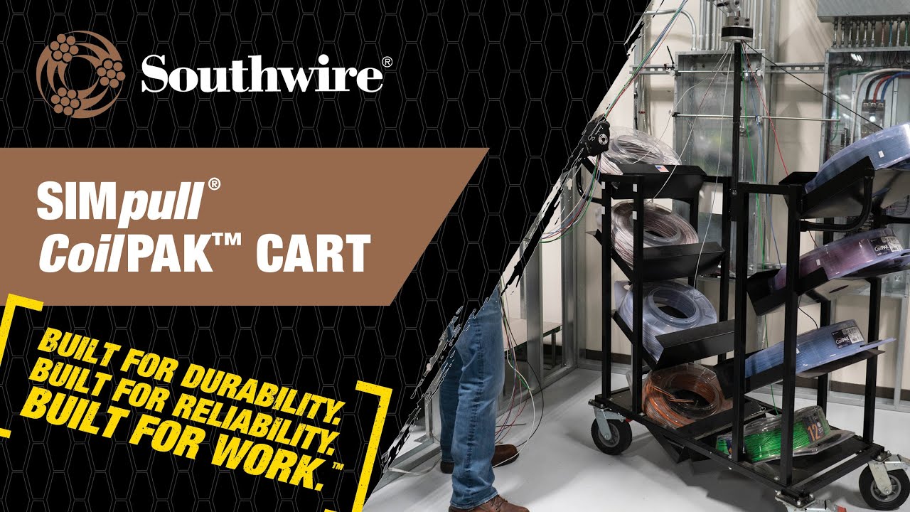 Southwire's SIMpull® CoilPAK™ Cart - YouTube