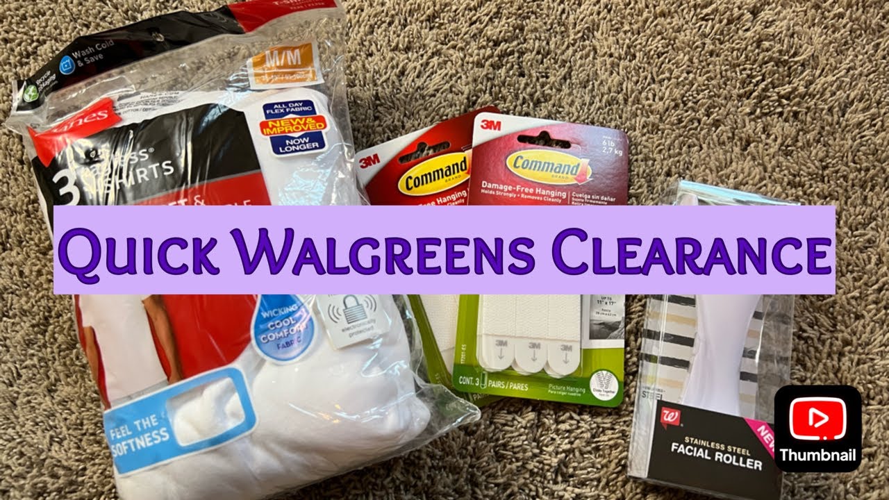 Quick Walgreens Clearance Haul - YouTube