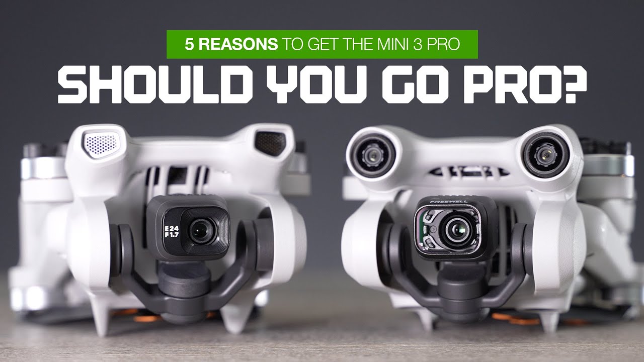 DJI MINI 3 OR MINI 3 PRO - Is the PRO for you? - YouTube