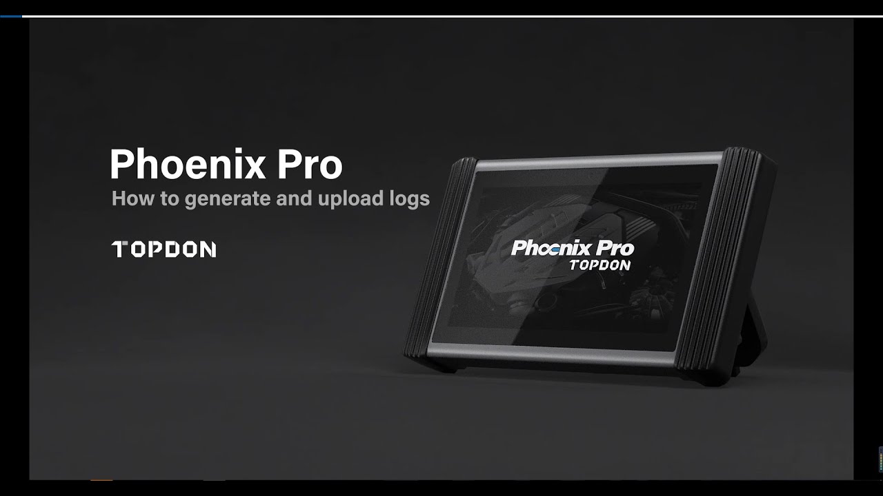 Phoenix Pro - How to generate and upload logs - YouTube
