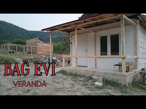 BAĞ EVİ YAPIMI - ÇATI YAPIMI - VERANDA