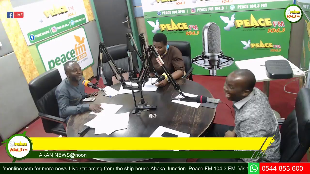 MIDDAY NEWS on Peace FM (28/03/2019) - YouTube