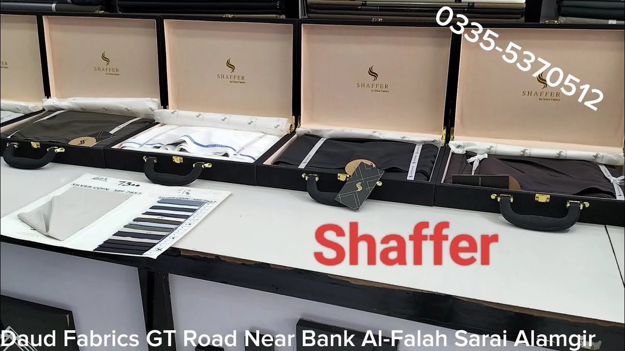 4 Super Luxury Shaffer Wash N Wear Articles Premium Blended Fabric ...