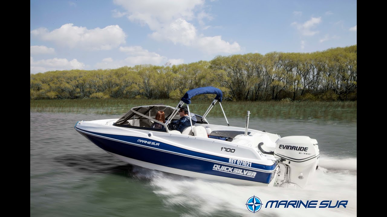 Quicksilver Marine Sur 1700 - YouTube
