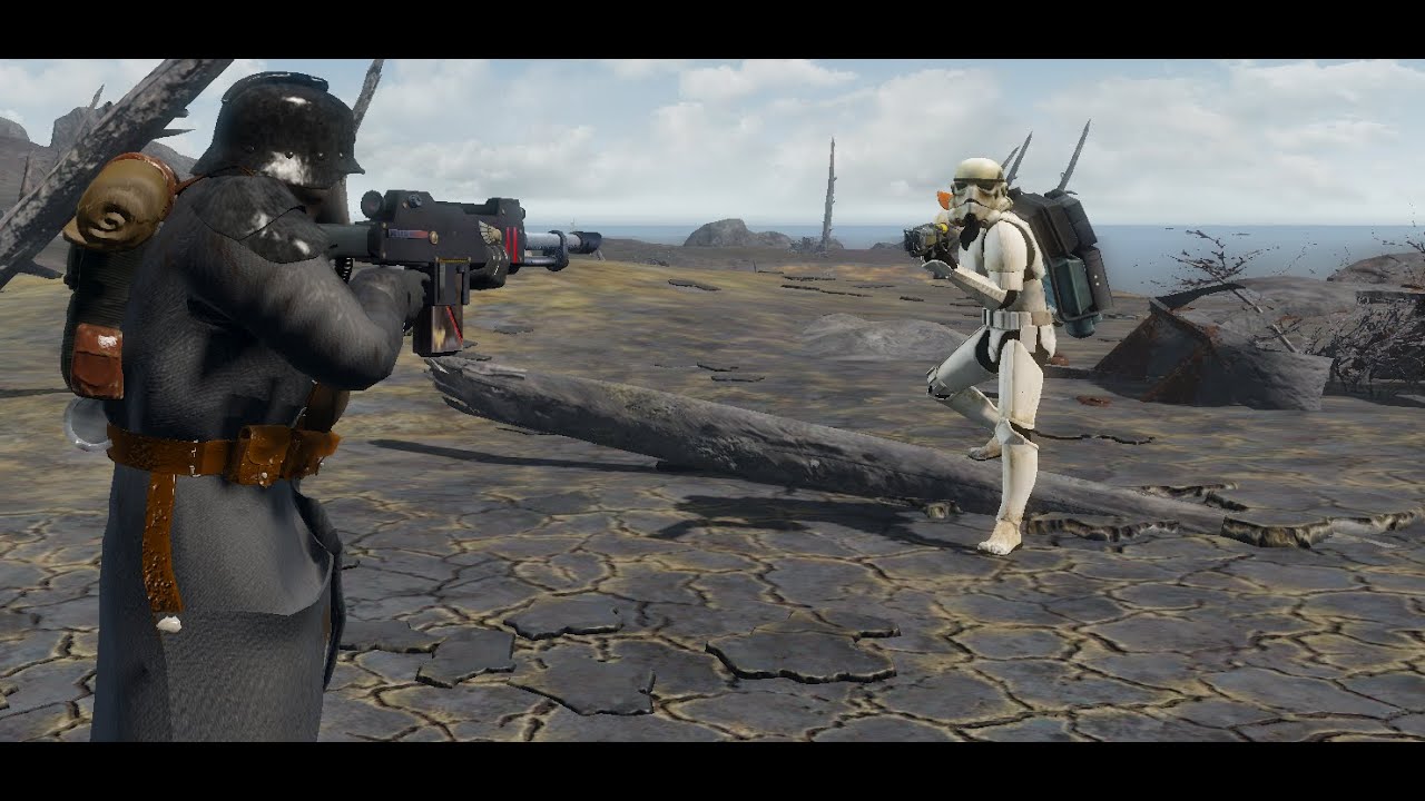 KRIEG GUARDSMEN VS IMPERIAL STORMTROOPERS - YouTube