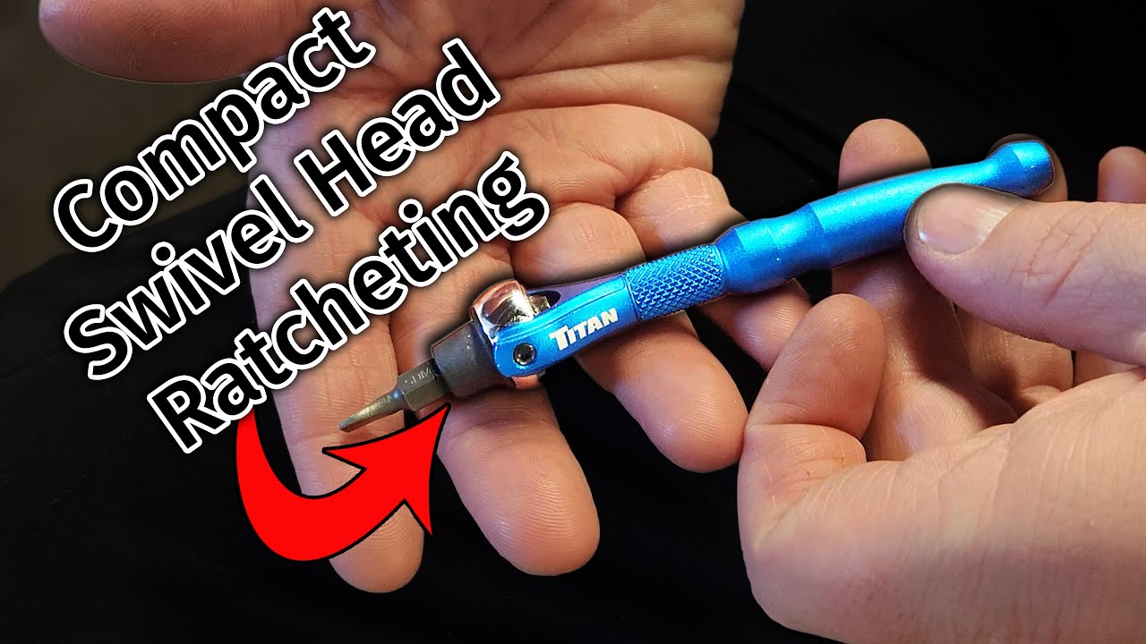 Titan Micro 1/4" Driver Ratcheting & Swiveling wrench - YouTube