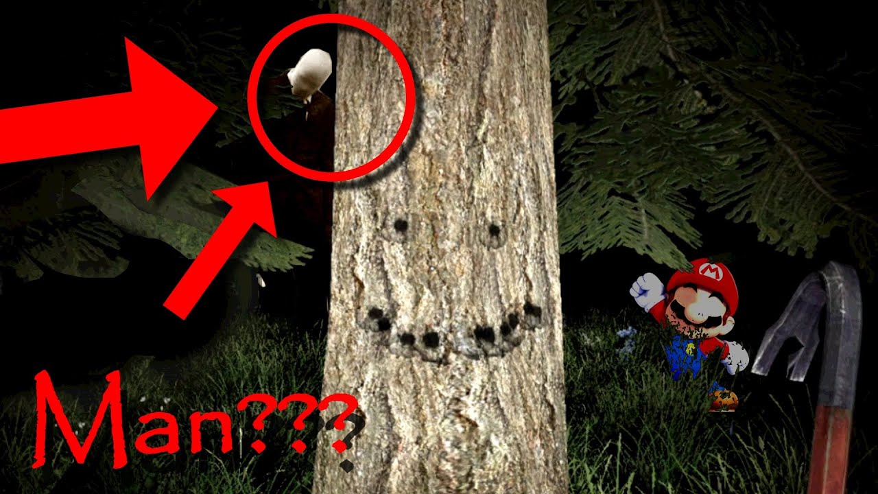 Mario meets Slender Man and Nothing Happens - Evil Mario Tuesday - YouTube
