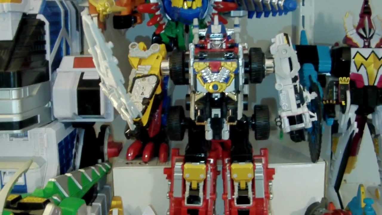 Power Rangers - Super Sentai. My toy display update. - YouTube
