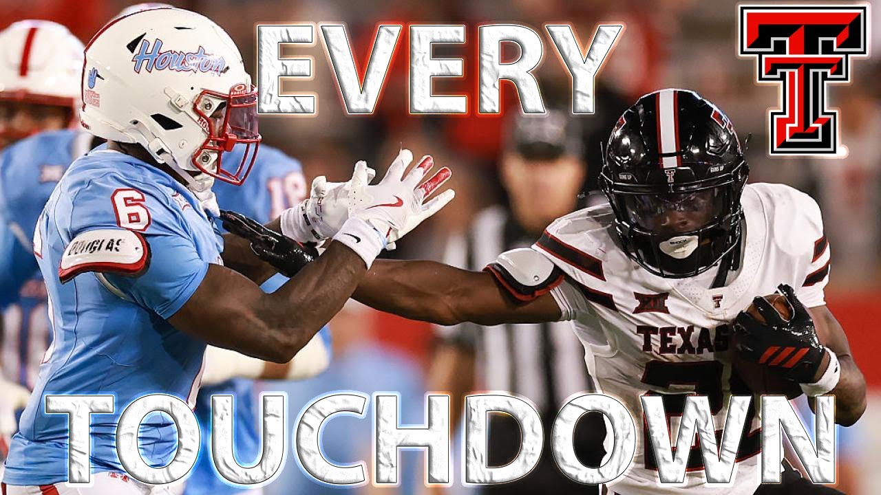 Every Texas Tech Touchdown On Their March To The 2025-2026 College ...