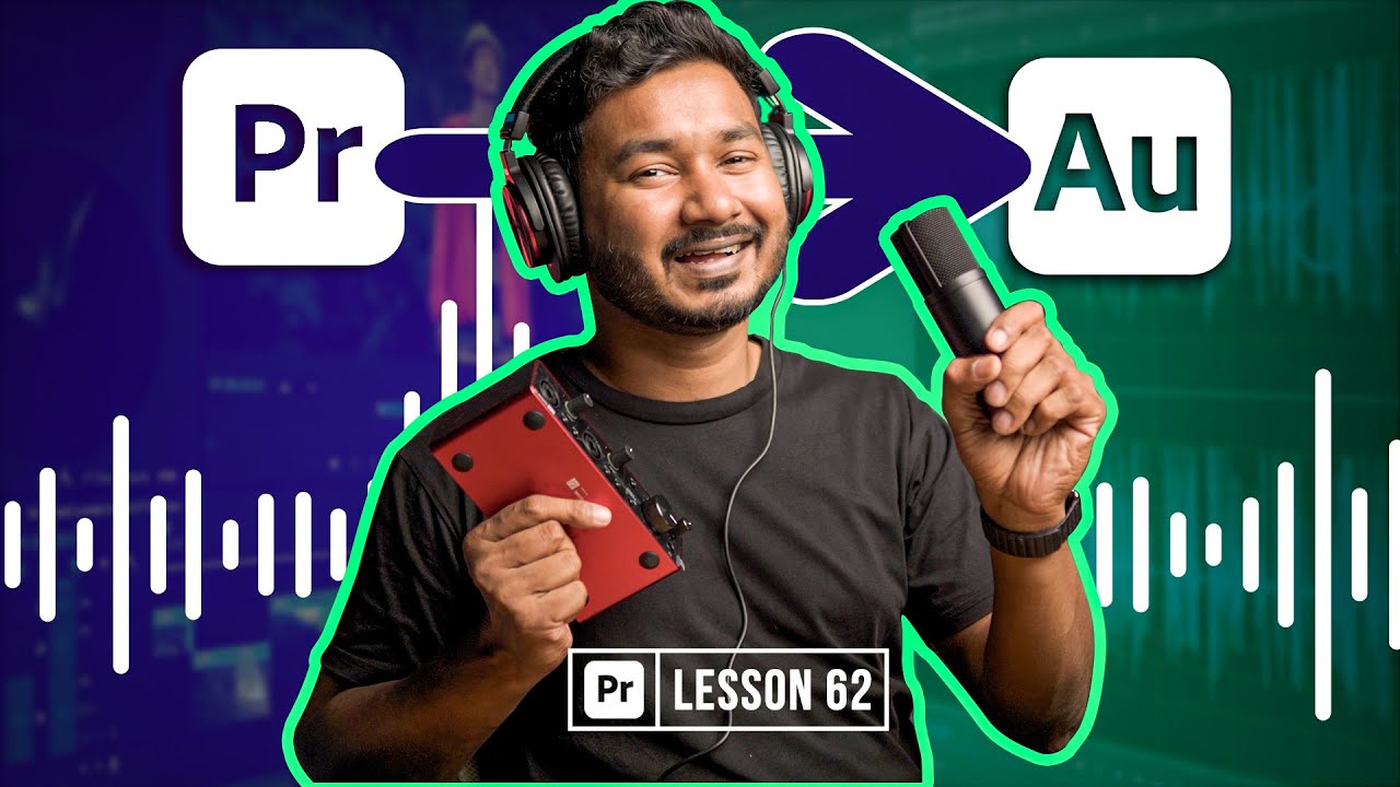 Premiere Pro & Adobe Audition integration for better AUDIO - YouTube