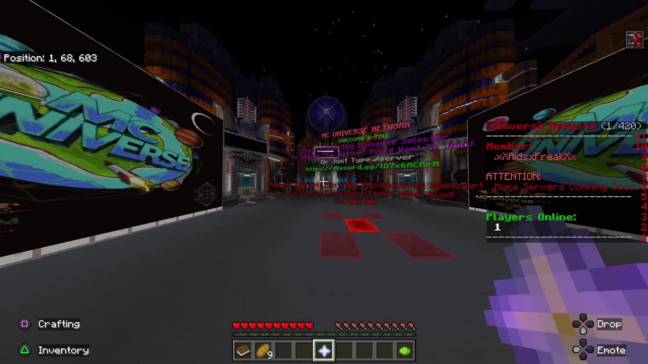 MC Universe Network Minecraft Live - YouTube