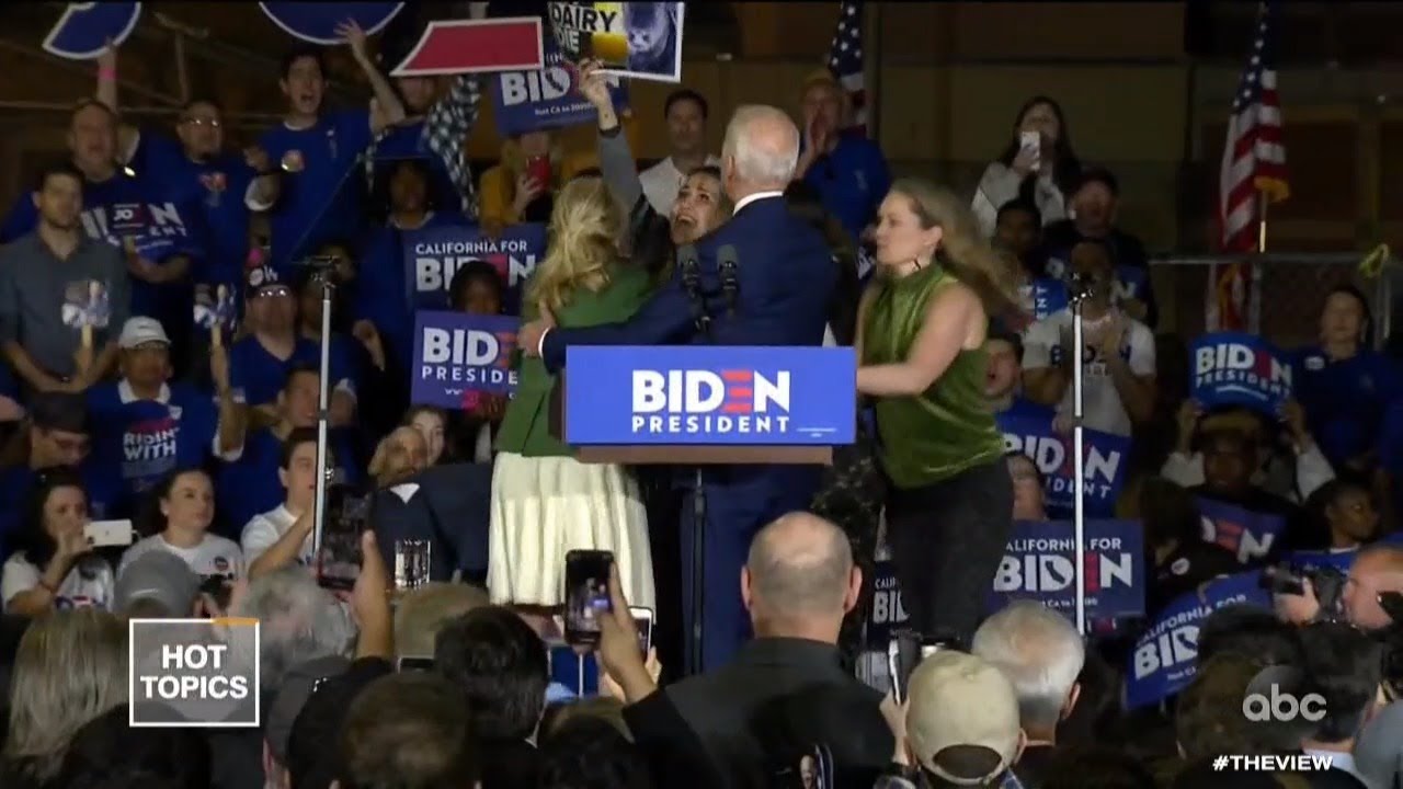 Jill Biden Fights Off Protesters | The View - YouTube