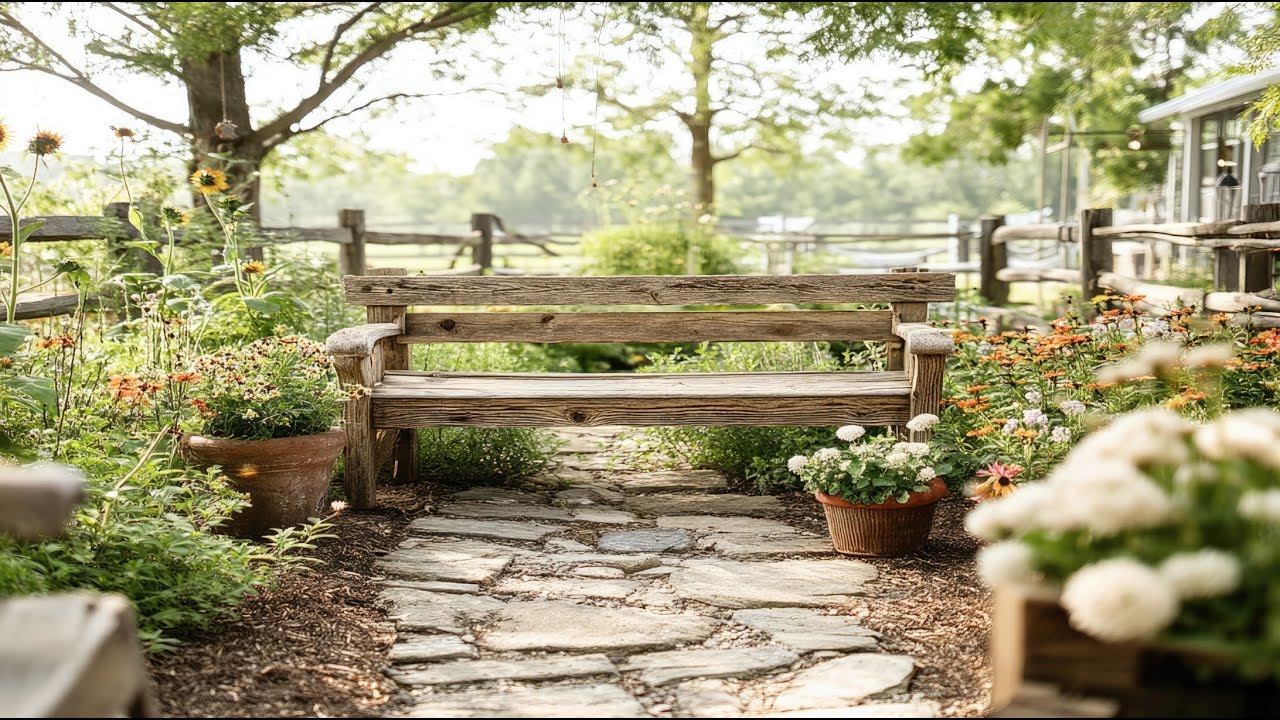 Simple Yet Charming Rustic Farmhouse Garden Ideas That Feel Like Home ...