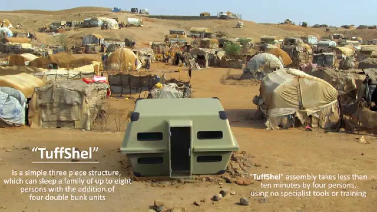 TuffShel RDSSS (Rapid Deployment Secure Survival Shelter) - YouTube