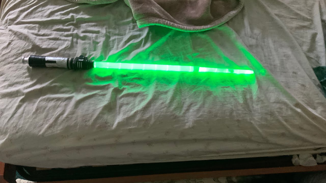 String blade lightsaber finished! - YouTube