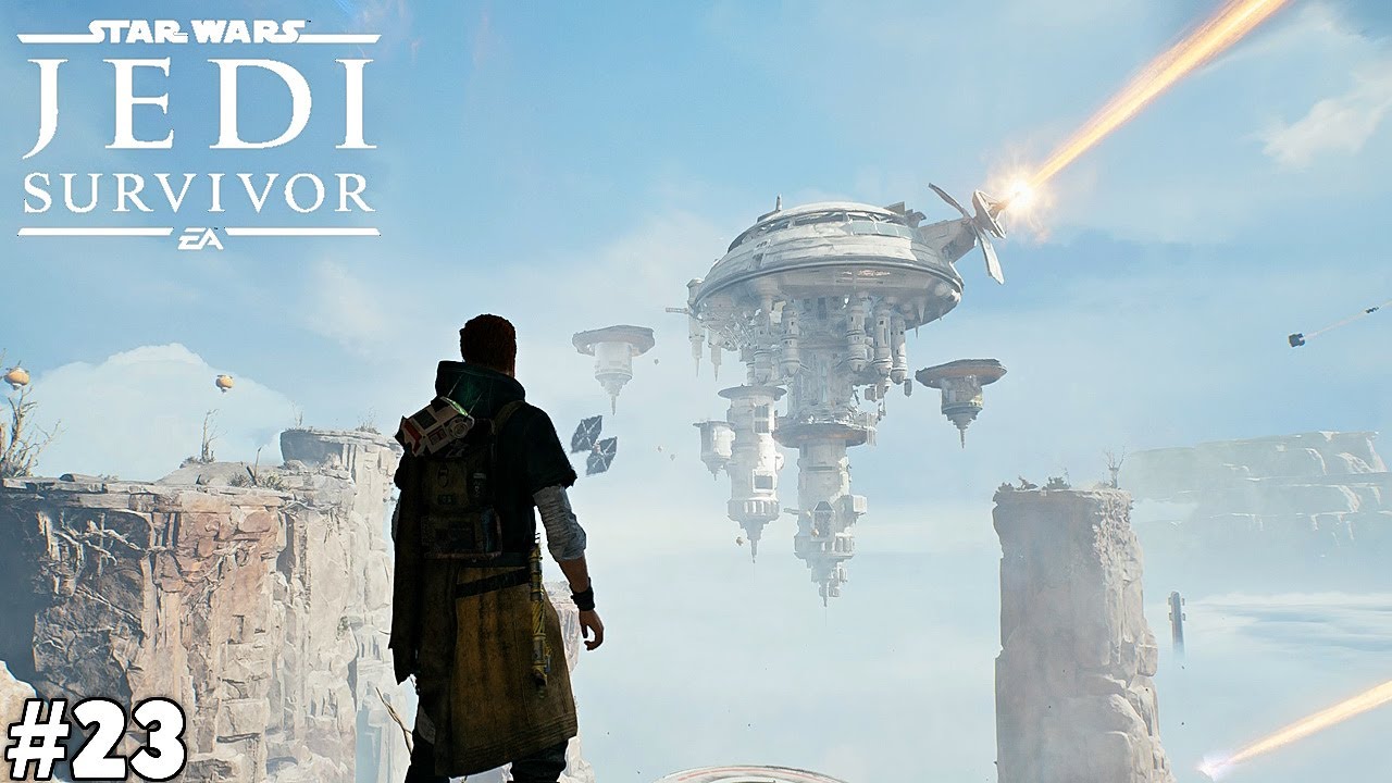 Star Wars Jedi Survivor Gameplay (PS5, Jedi Master) Part 23 - Santari ...