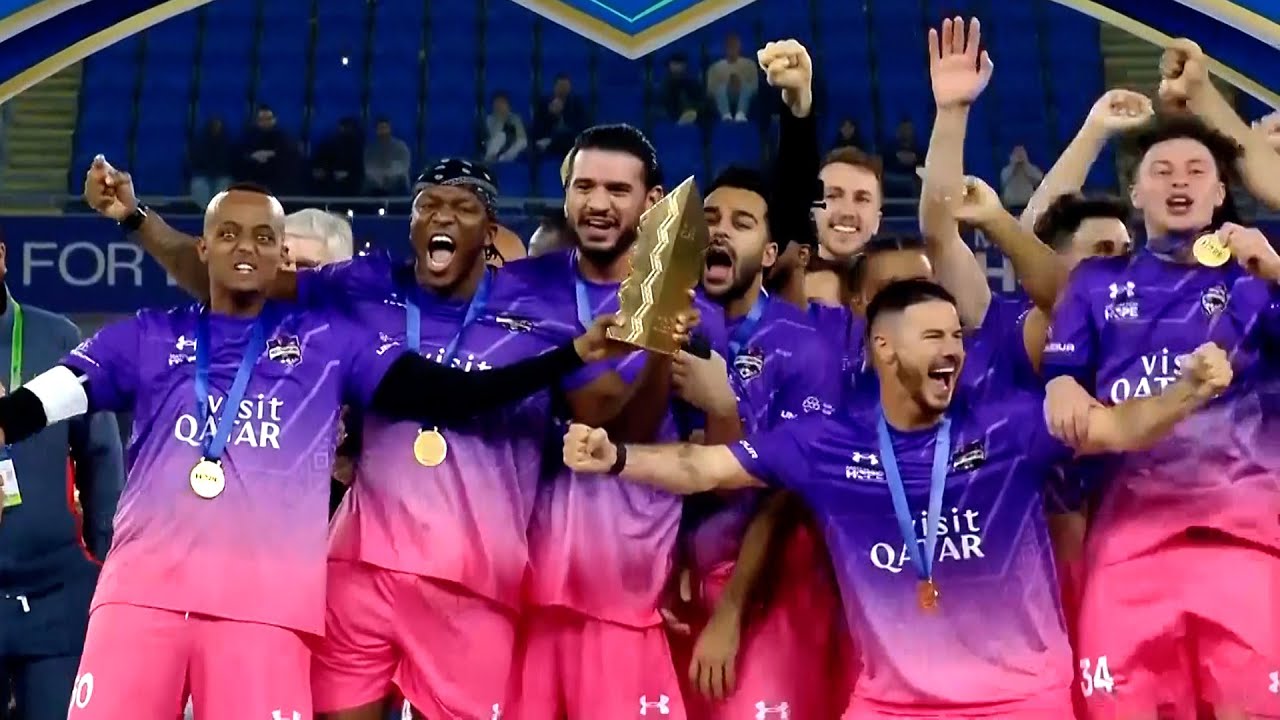 Team AboFlah beat Team Chunkz 6-5 in Match For Hope - YouTube