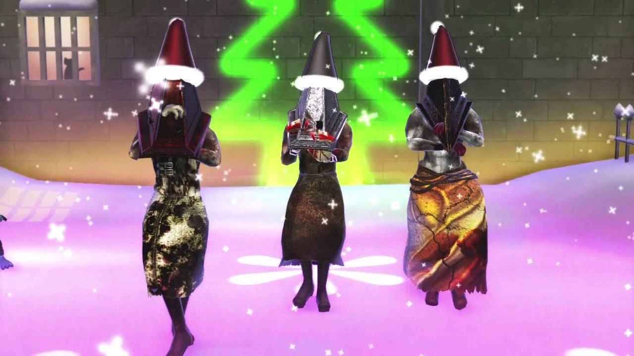 【MMD Silent Hill】 静丘のアイドルがSMOKY THRILL 【pyramid head&Robbie-edit model ...