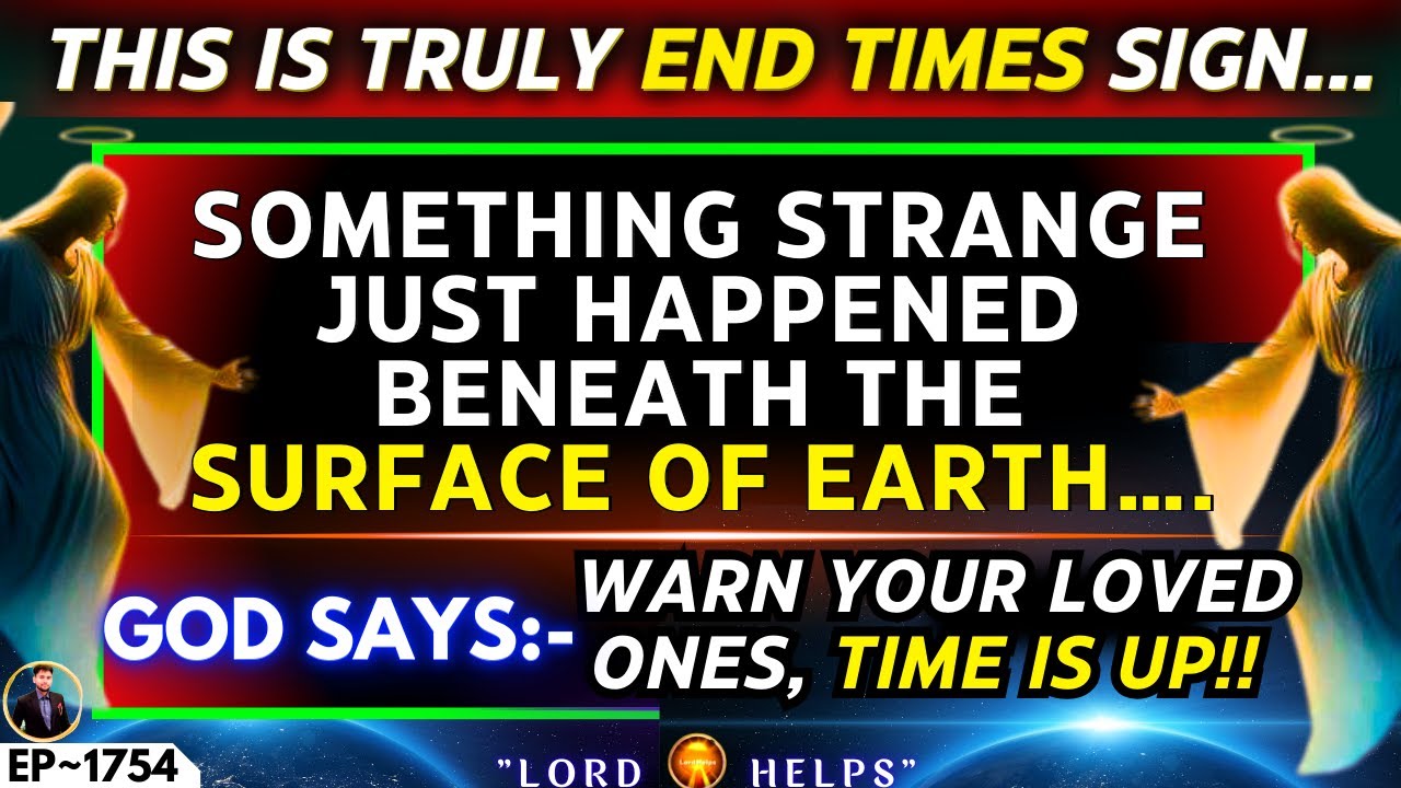 🛑SERIOUS ALERT- "THIS IS TRULY AN END TIMES SIGN.. BE PREPARED"- GOD ...