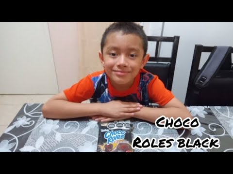 Probando los choco roles black/ que tan buenos son 🍫 🍒 #chocolate - YouTube