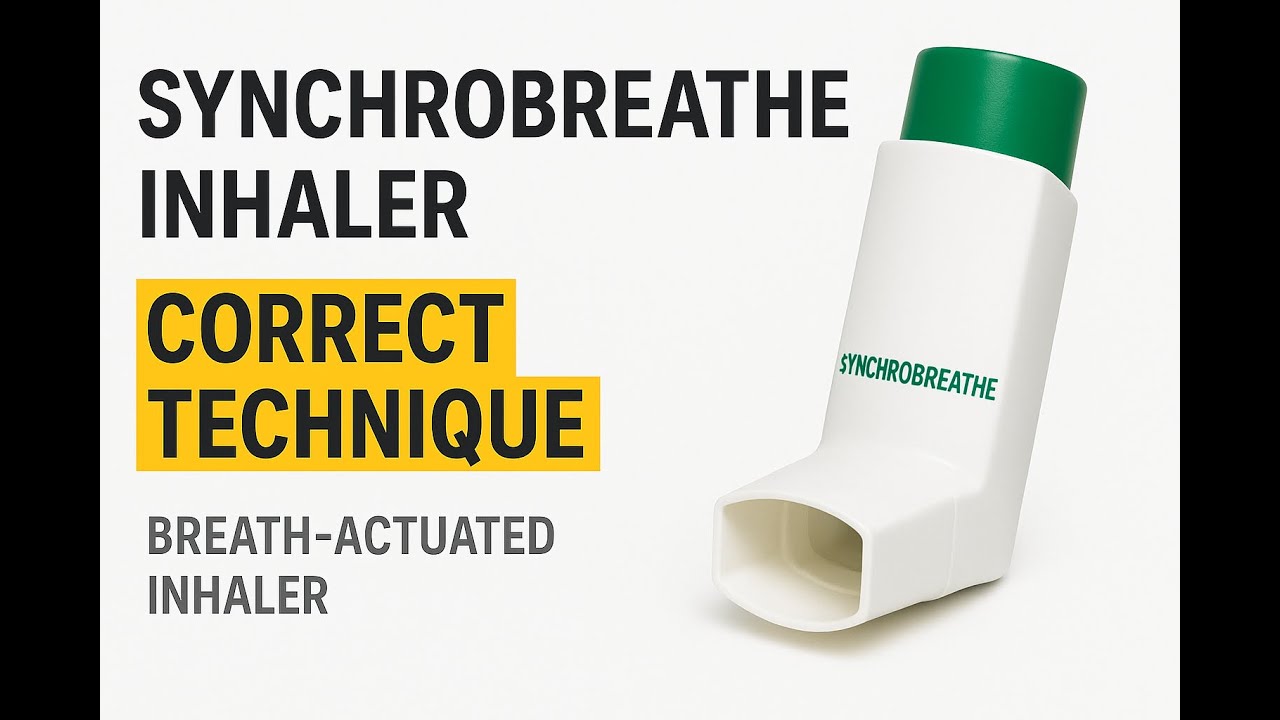 How to Use Breath-actuated inhaler (BAI) Synchrobreathe Inhaler ...