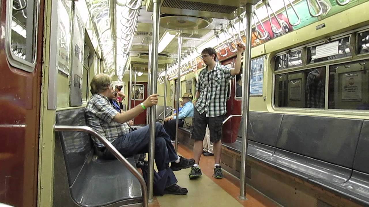 NYC Subway Special: A ride on Redbird R36WF 9586 - YouTube