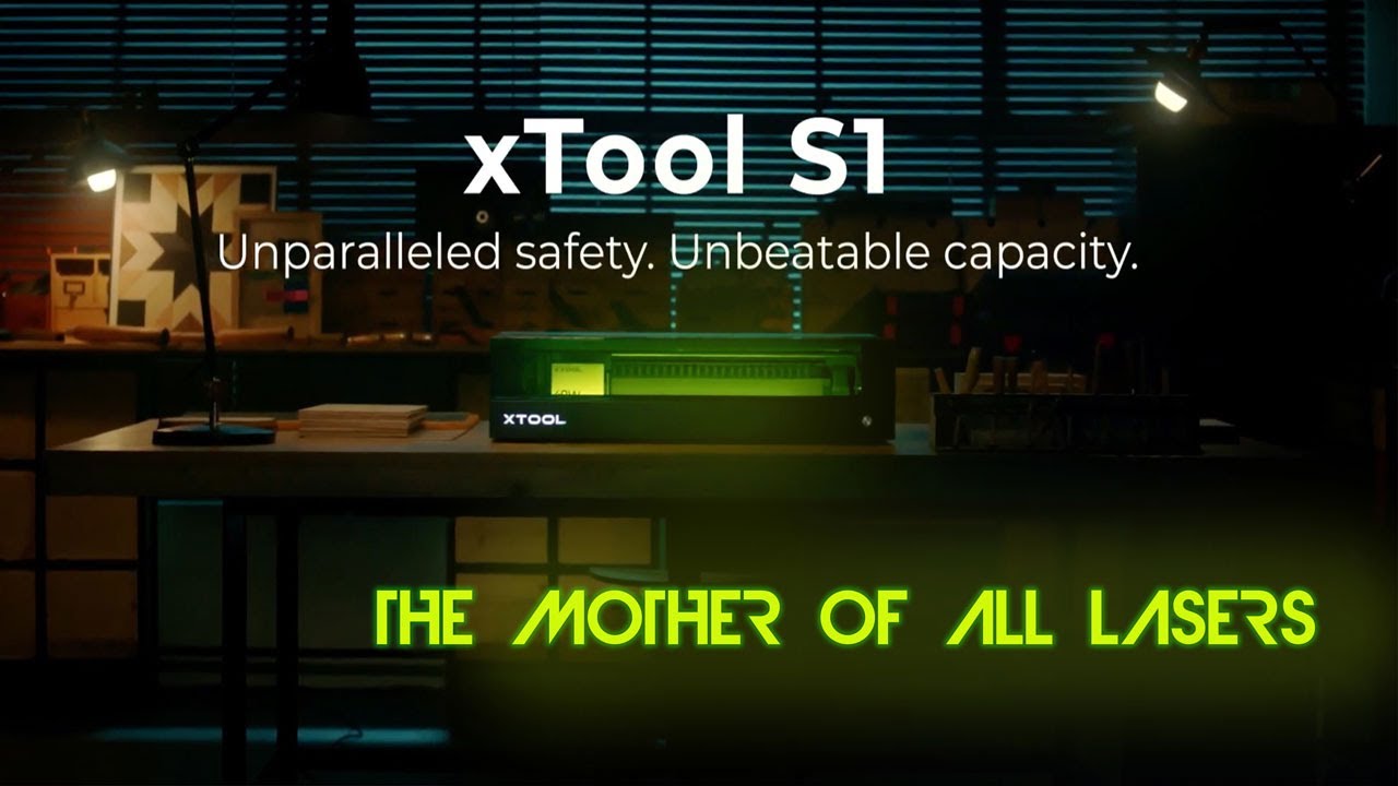 The new 40W xTool S1 LASER & ENGRAVER is here for all your laser ...