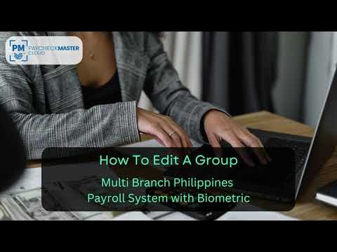 How To Edit A Group - Free Payroll System Philippines - YouTube