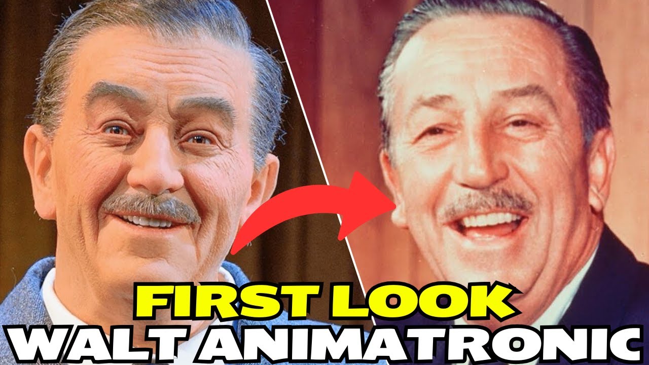 First EVER Walt Disney Animatronic Preview at Disneyland | My Thoughts ...