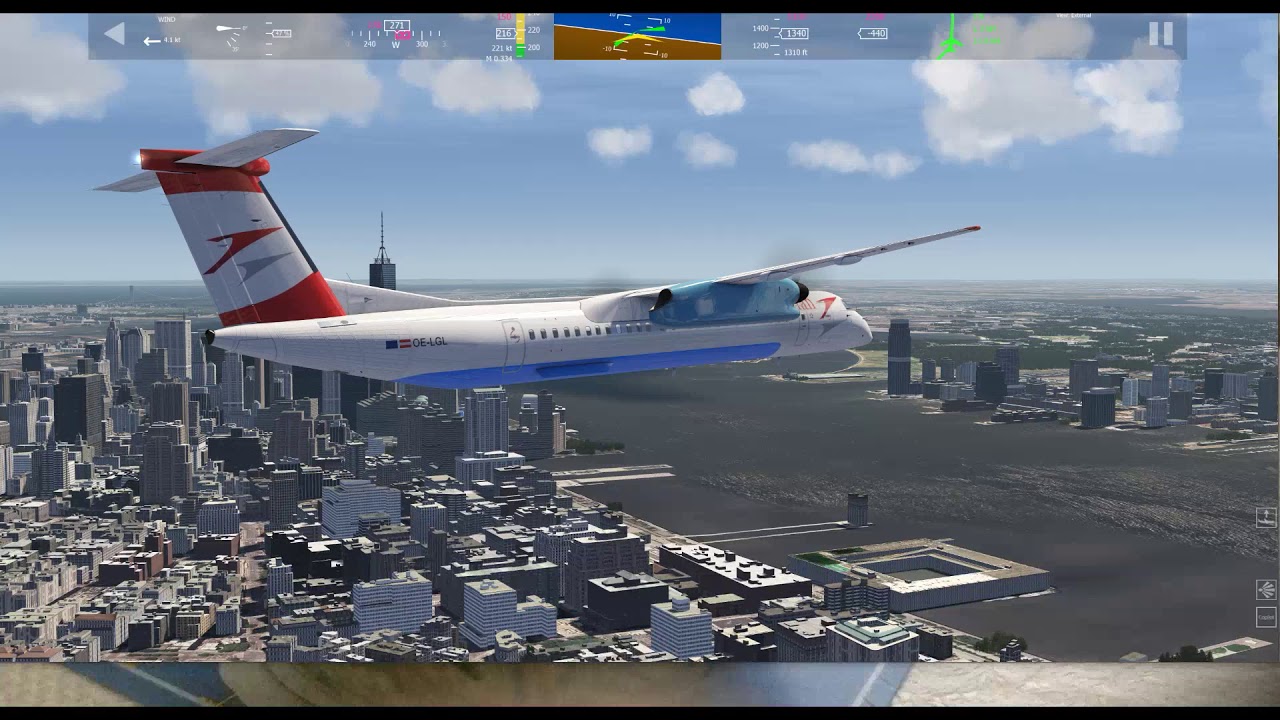 Aerofly fs2 flight simulator Dash-8 Q400 - YouTube