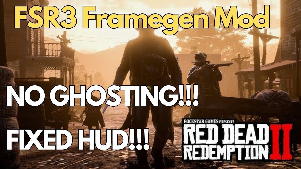 RED DEAD REDEMPTION 2 - GTX 1650 4GB - 1080p - (60fps) - FSR 3 FRAME ...
