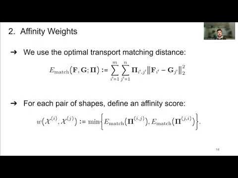 G-MSM: Unsupervised Multi-Shape Matching with Graph-based Affinity Priors - YouTube