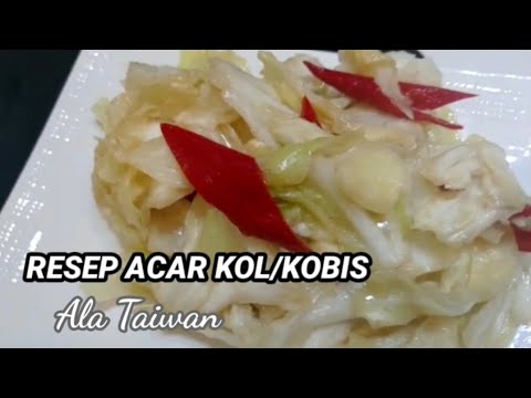 Resep Acar kobis ala taiwan||Acar kobis yang mudah dan segar rasanya kriuuk bangeet|| - YouTube