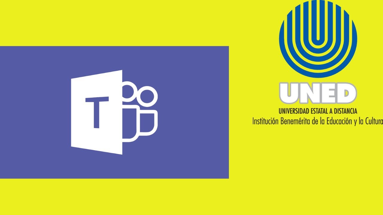 Uned Costa Rica Logo Utilizar TEAMS Como ESTUDIANTE De La UNED CR
